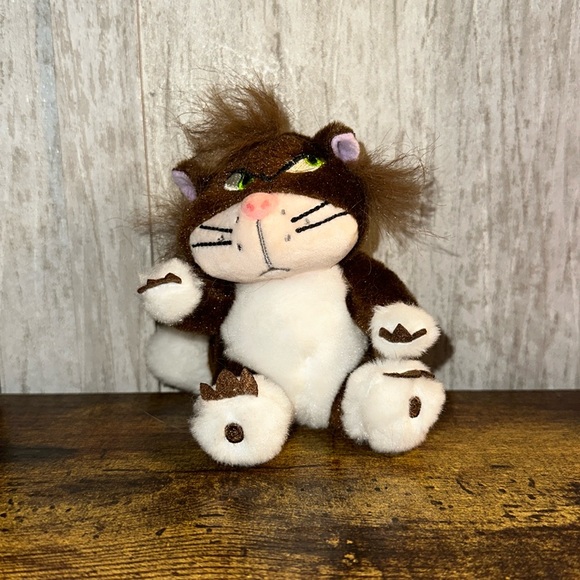 Disney | Toys | Disney Cats Lucifer Charm Plush Keychain | Poshmark